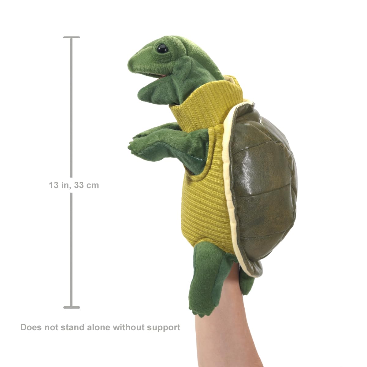 Folkmanis Turtleneck Turtle Hand Puppet