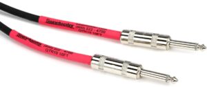 pro co eg-10 excellines instrument cable - 10 feet straight-straight