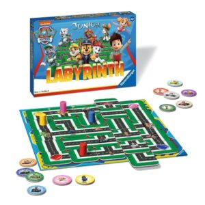 Ravensburger PAW Patrol Labyrinth Junior Game | Engaging Brain Teaser for Kids Ages 4 and Up | Classic Moving Maze Puzzle Game | Featuring Beloved PAW Patrol Characters