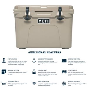 YETI Tundra 35 Cooler, Desert Tan