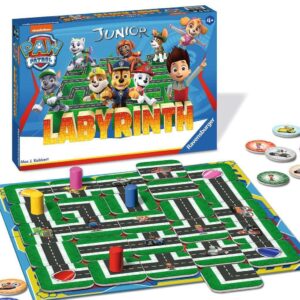 Ravensburger PAW Patrol Labyrinth Junior Game | Engaging Brain Teaser for Kids Ages 4 and Up | Classic Moving Maze Puzzle Game | Featuring Beloved PAW Patrol Characters