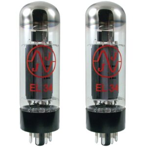 jj electronics amplifier tube (t-el34-jj-mp)