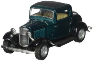 1932 ford 3-window coupe 1/34 green