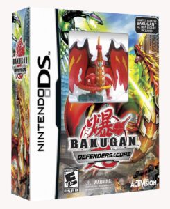 bakugan battle brawlers: defenders of the core with limited edition bakugan action figure(may vary) - nintendo ds