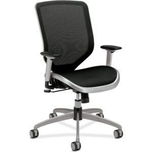 hon boda high-back work chair- mesh computer chair for office desk, black (h01)