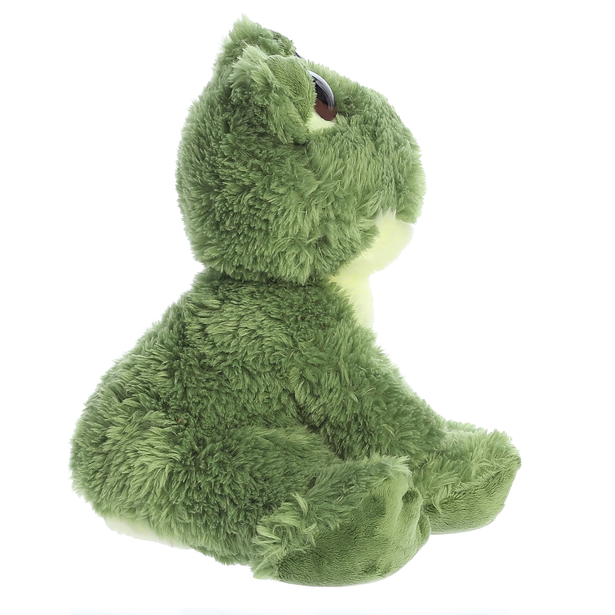 Aurora® Enchanting Dreamy Eyes™ Fantabulous Frog™ Stuffed Animal - Captivating Gaze - Whimsical Charm - Green 10 Inches