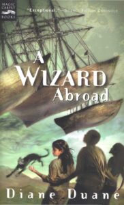 a wizard abroad: the fourth book in the young wizards series