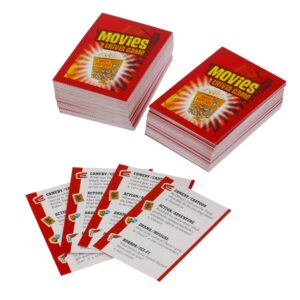 Outset Media Movies Trivia Game - Fun Cinema Question Based Game Featuring 1200 Trivia Questions - Ages 12+