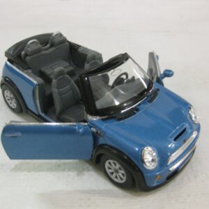 Kinsmart Mini Cooper S Convertible 1/28 Blue