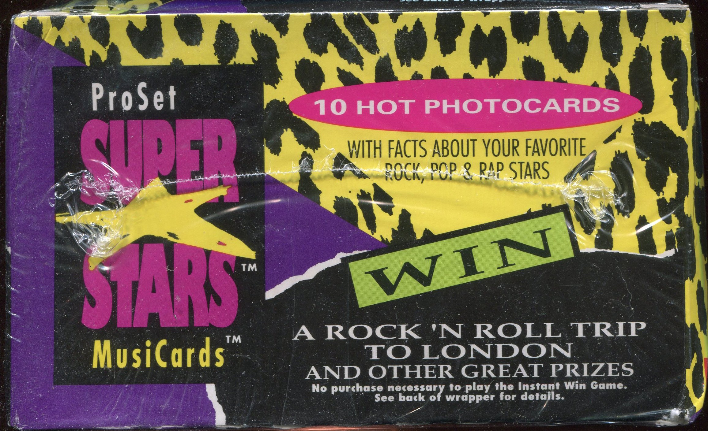 Pro Set Super Stars MusiCards Box