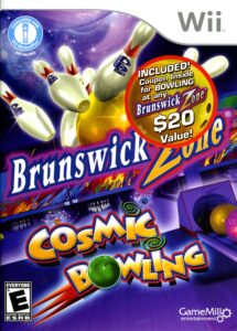 brunswick zone cosmic bowling - nintendo wii