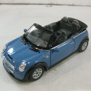 Kinsmart Mini Cooper S Convertible 1/28 Blue