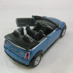 Kinsmart Mini Cooper S Convertible 1/28 Blue