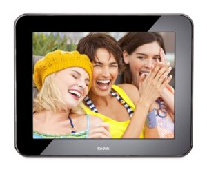 kodak pulse 10-inch wi-fi digital frame with custom e-mail address for immediate sharing