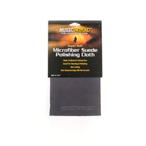 musicnomad microfiber suede polishing cloth (mn201), small