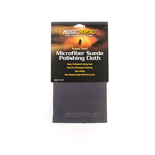 MusicNomad Microfiber Suede Polishing Cloth (MN201), Small