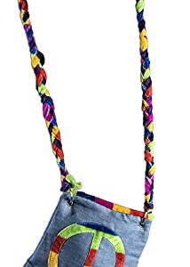 Forum Novelties Hippie Handbag Costume Accessory, As Shown