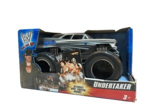 hot wheels wwe monster truck 1:24 scale - undertaker