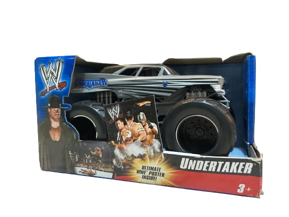 Hot Wheels WWE Monster Truck 1:24 Scale - Undertaker