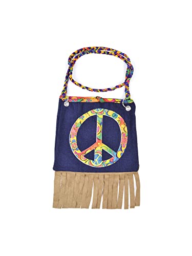 Forum Novelties Hippie Handbag Costume Accessory, As Shown