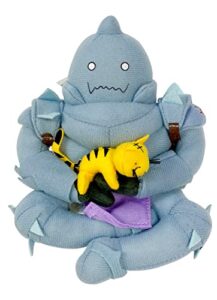 great eastern entertainment full metal alchemist alphonse sitting plush, blue