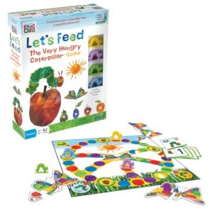 briarpatch let's feed the very hungry caterpillar game, brown