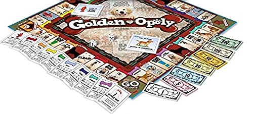 Late For the Sky Golden Retriever-opoly