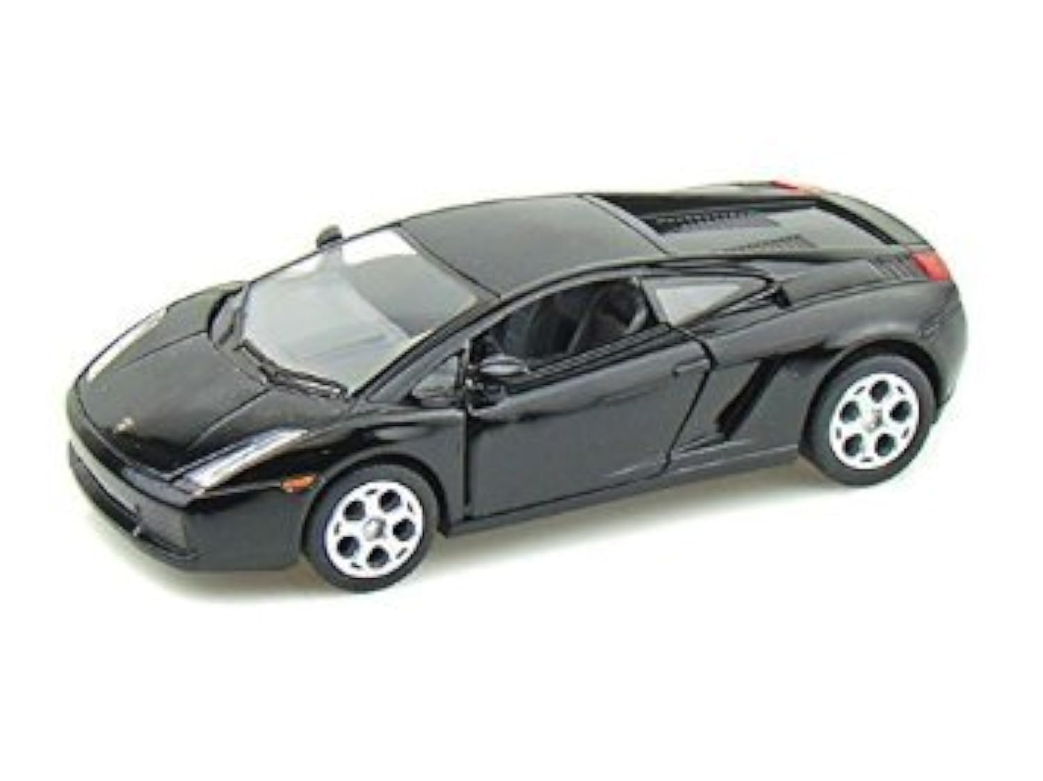 KiNSMART Lamborghini Gallardo Black Die Cast Metal 5 Inch 1/32 Scale Model Toy Car