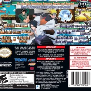 Naruto Shippuden: Naruto vs. Sasuke - Nintendo DS