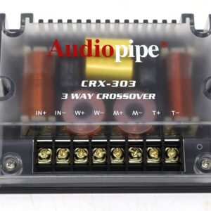 Audiopipe 3 Way Crossover CRX-303 300 Watts Passive Crossover Car Audio 4 Ohm