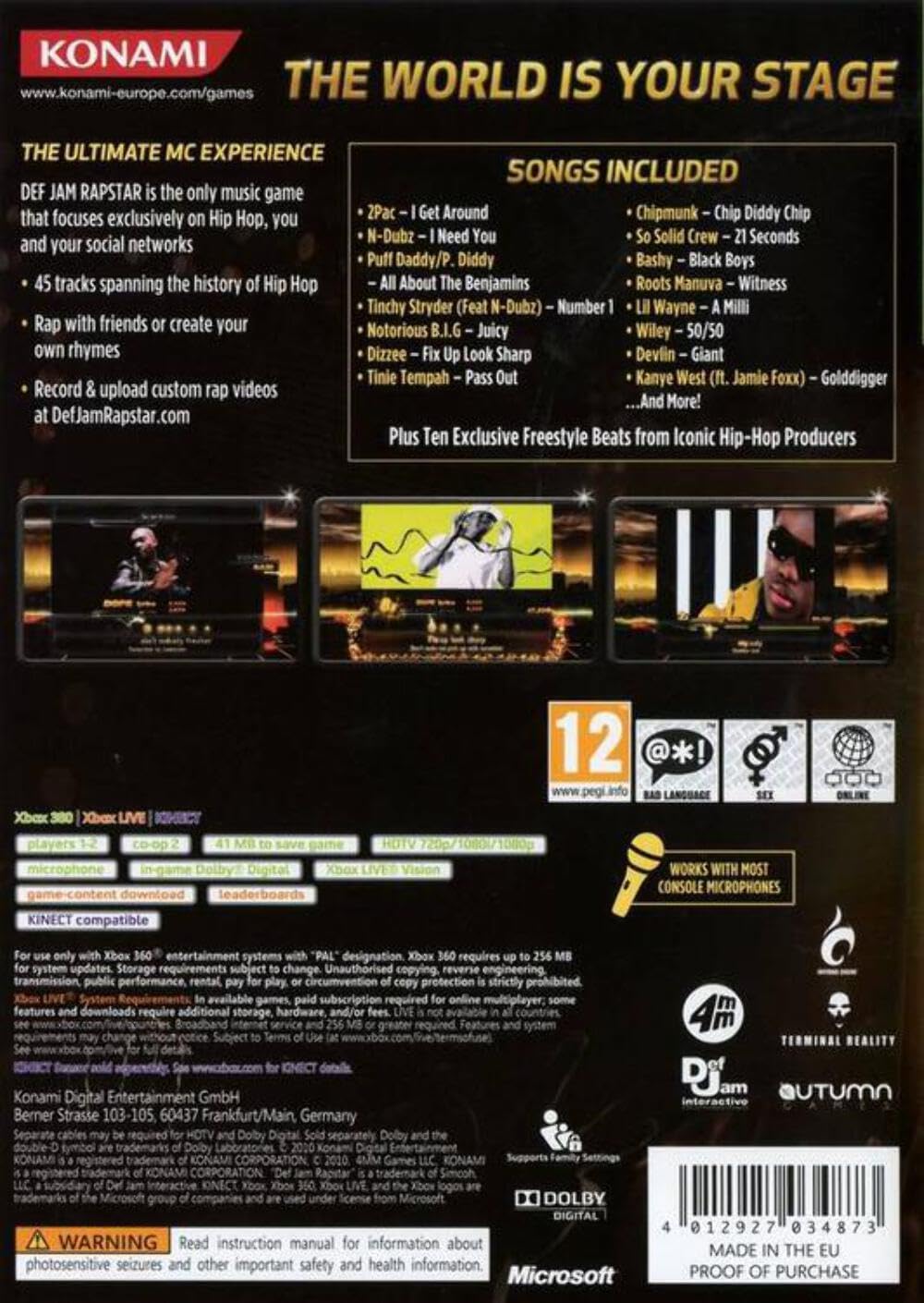 Def Jam Rapstar (Xbox 360)