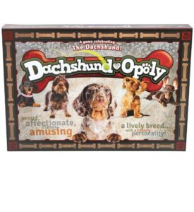 late for the sky dachshund-opoly 15.38 x 10.63 x 2.06 inches