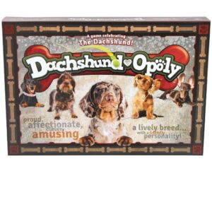 Late for the Sky Dachshund-opoly 15.38 x 10.63 x 2.06 inches