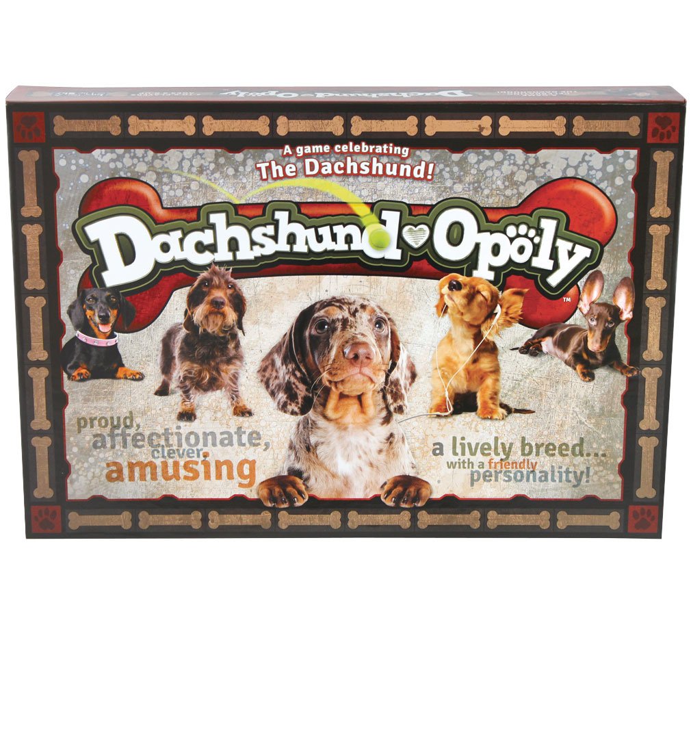 Late for the Sky Dachshund-opoly 15.38 x 10.63 x 2.06 inches