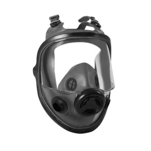 honeywell north 5400 series niosh-approved full facepiece respirator, small (54001s)