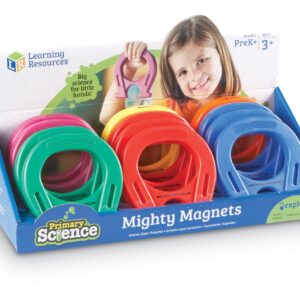 Learning Resources Horseshoe-Shaped Magnets, Set of 12