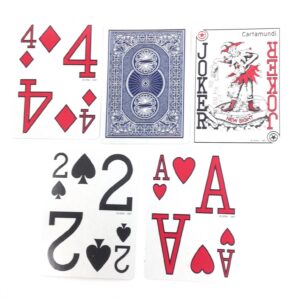 Low Vision Playing Cards by Cartamundi