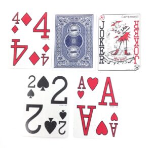 low vision playing cards by cartamundi