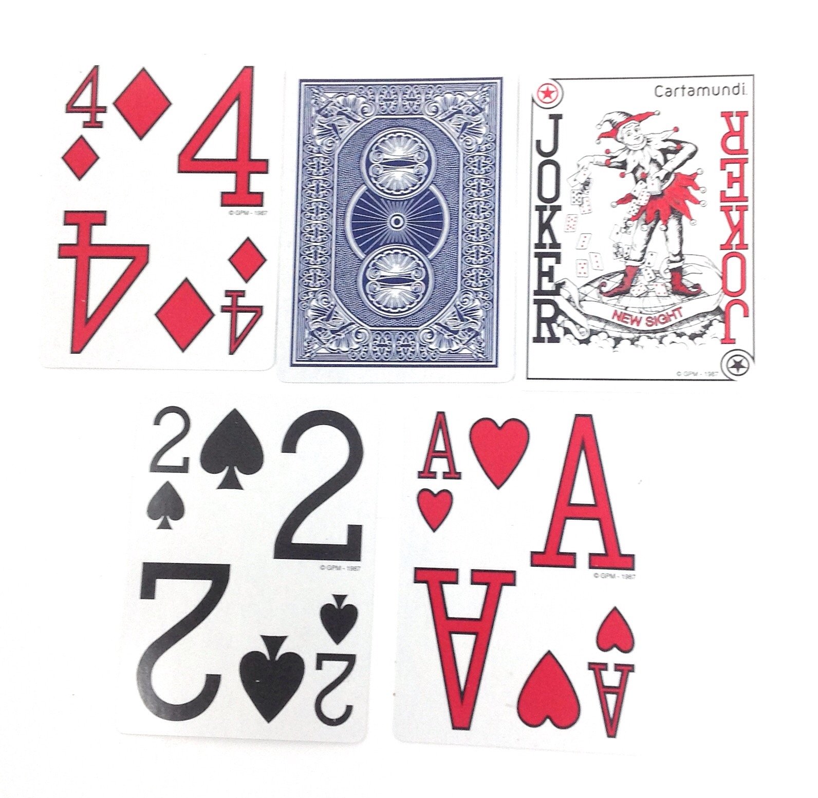 Low Vision Playing Cards by Cartamundi