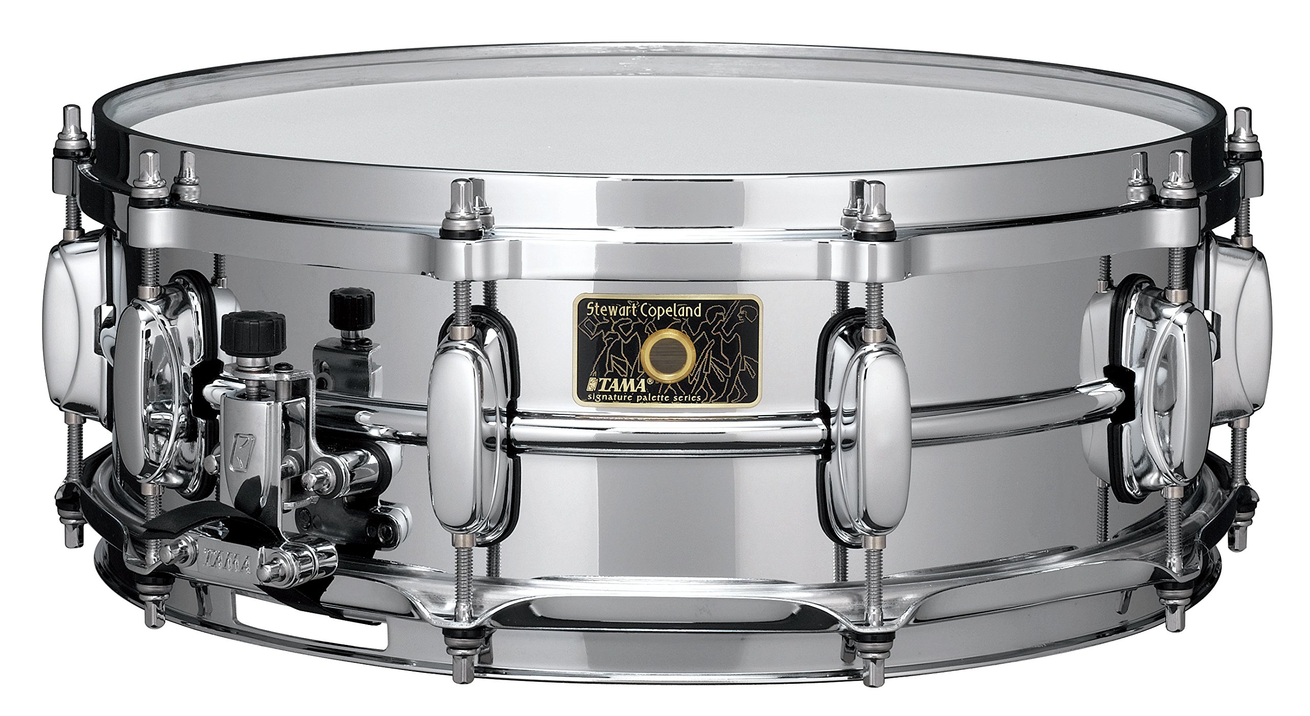 Tama Stewart Copeland Signature Brass 5 x 14 inch Snare - Chrome