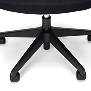 HON Mesh Mid-Back Task Chair, 41" x 26.3" x 35.3", Black