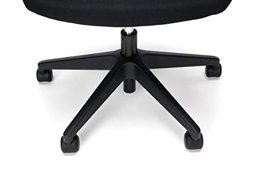 HON Mesh Mid-Back Task Chair, 41" x 26.3" x 35.3", Black