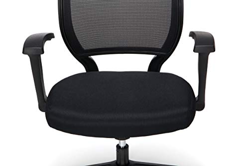 HON Mesh Mid-Back Task Chair, 41" x 26.3" x 35.3", Black