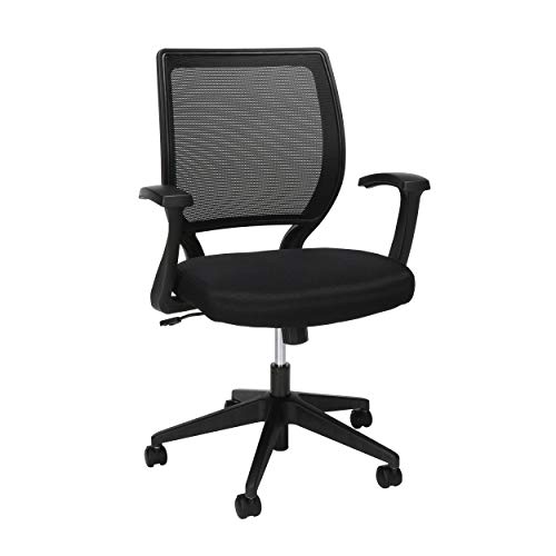 HON Mesh Mid-Back Task Chair, 41" x 26.3" x 35.3", Black