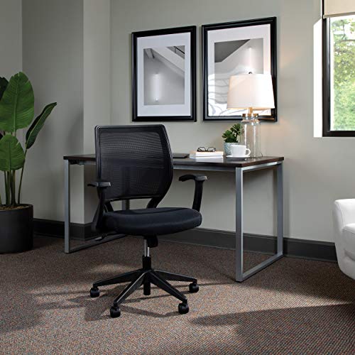 HON Mesh Mid-Back Task Chair, 41" x 26.3" x 35.3", Black