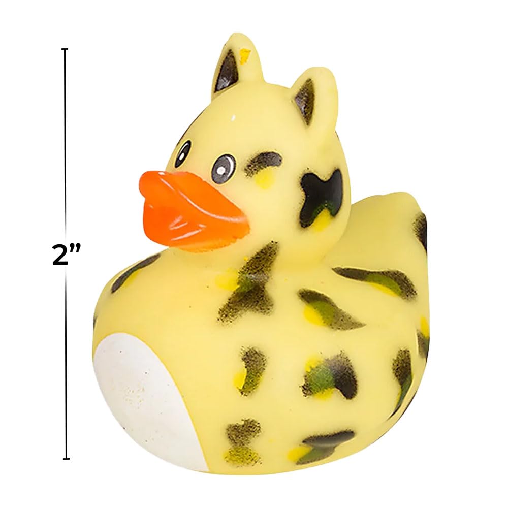 Rhode Island Novelty 2" Zoo Animal Rubber Duckies