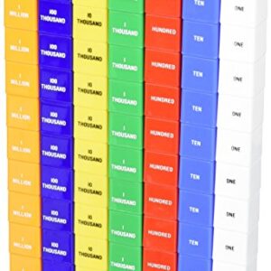 Didax Educational Resources Unifix Cube Place Value to 1 Million