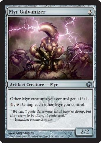 Magic: the Gathering - Myr Galvanizer - Scars of Mirrodin