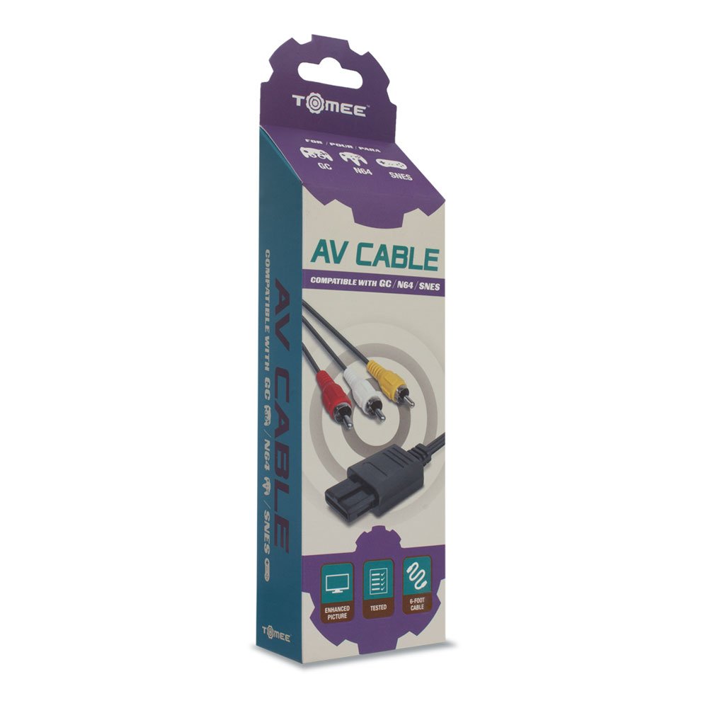 Tomee AV Cable for GameCube/ N64/ SNES