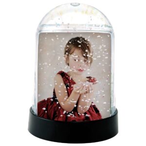 neil enterprises inc. 2" x 2.875" vertical clear photo snow globe